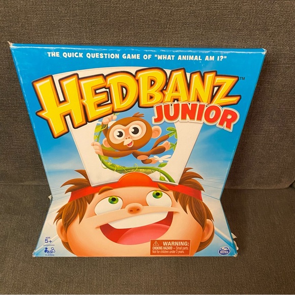 Toys | Hedbanz Hedbanz Junior Spinmaster Family Board Game For Kids ...